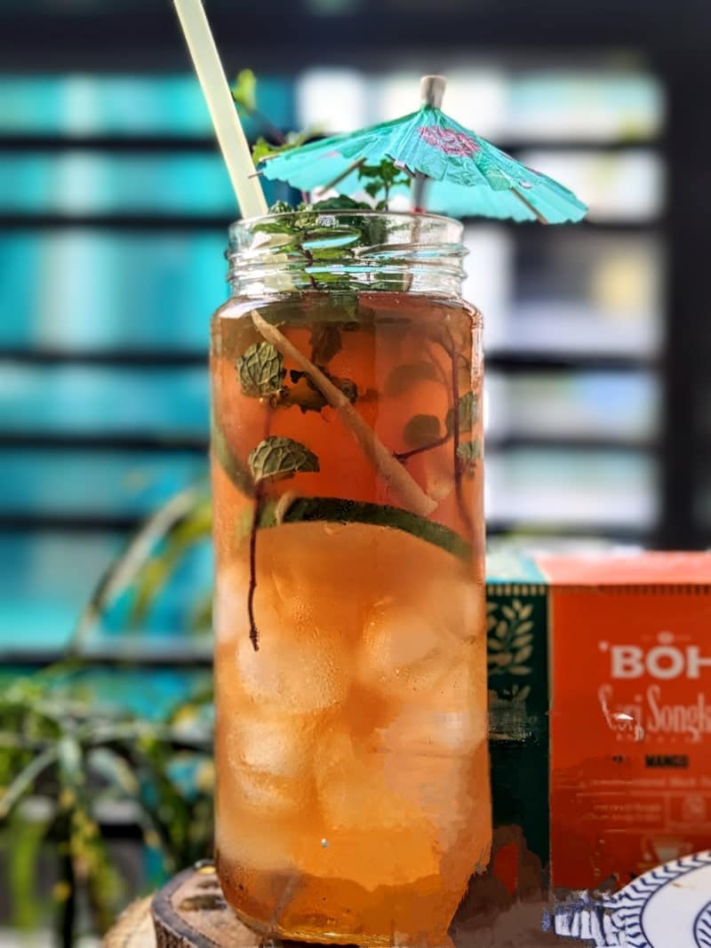 Boh Mango Iced Tea | Perfect Summer Iced Tea Recipe - Where Is The Tea?